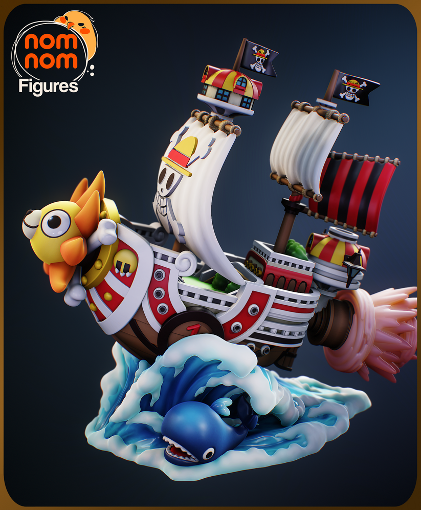 Chibi Thousand Sunny - One Piece – Supernova Whale
