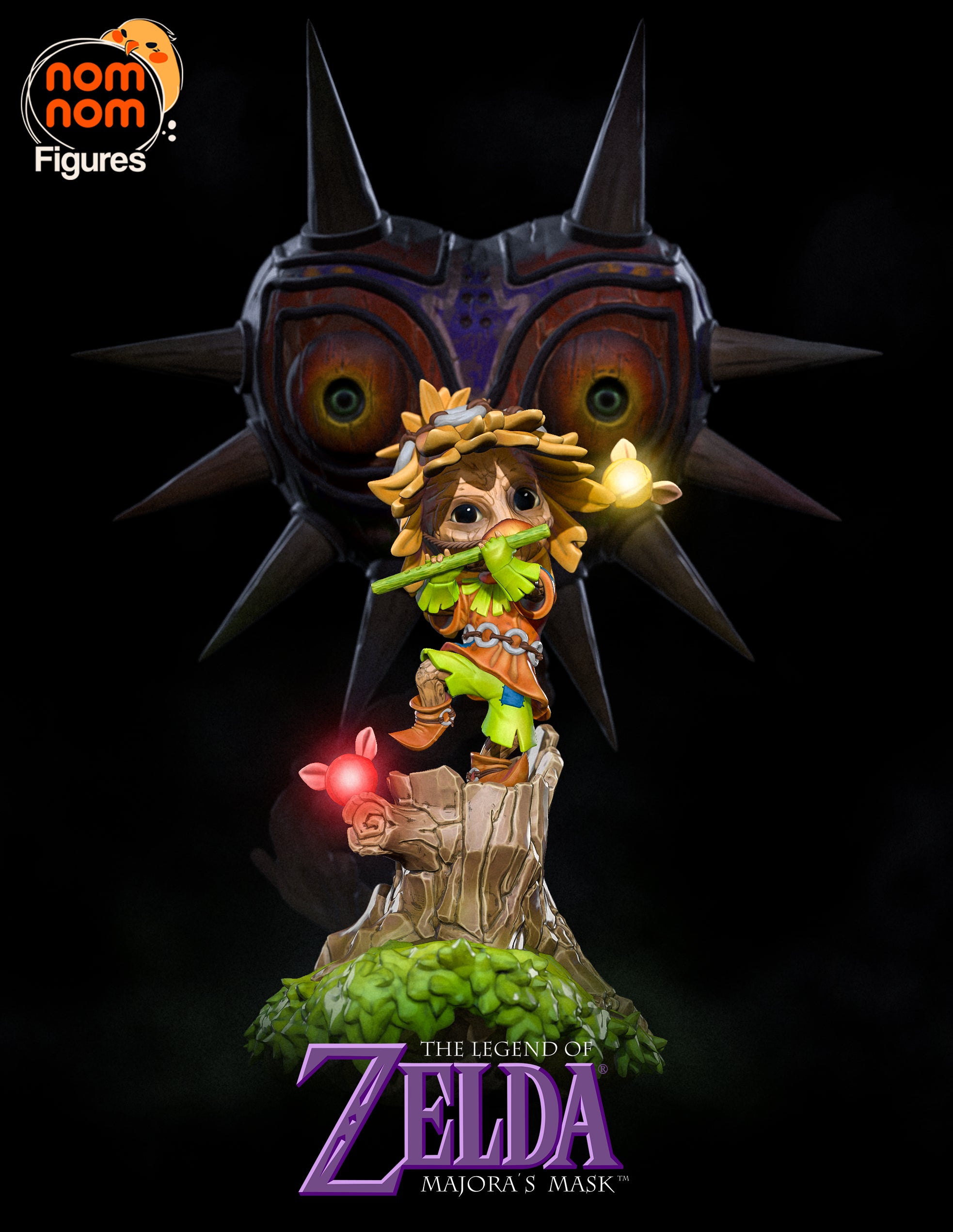 Chibi Majora and Skull Kid – Supernova Whale